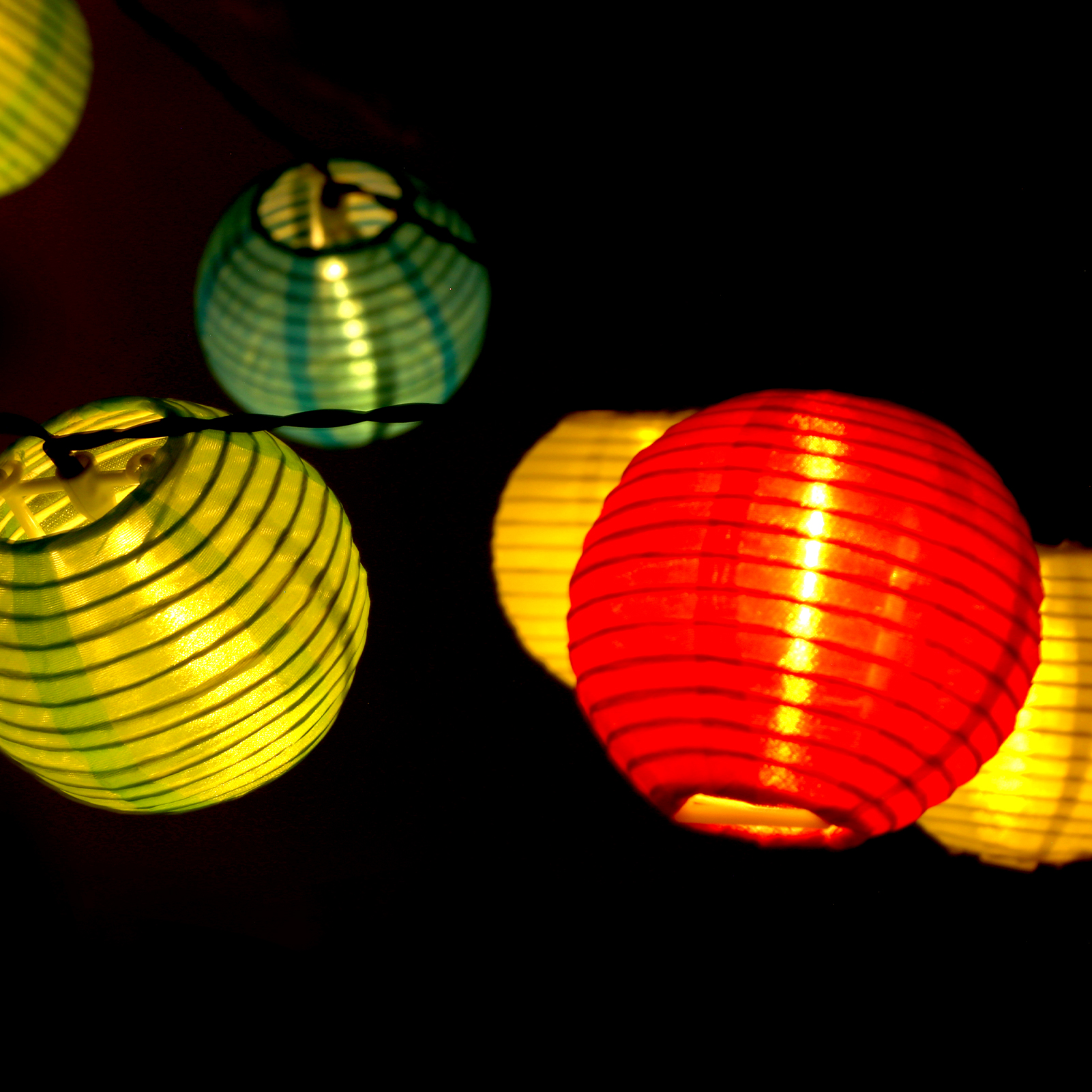 Indoor Outdoor Solar Lantern String Light Waterproof IP45 LED DIY Craft ...