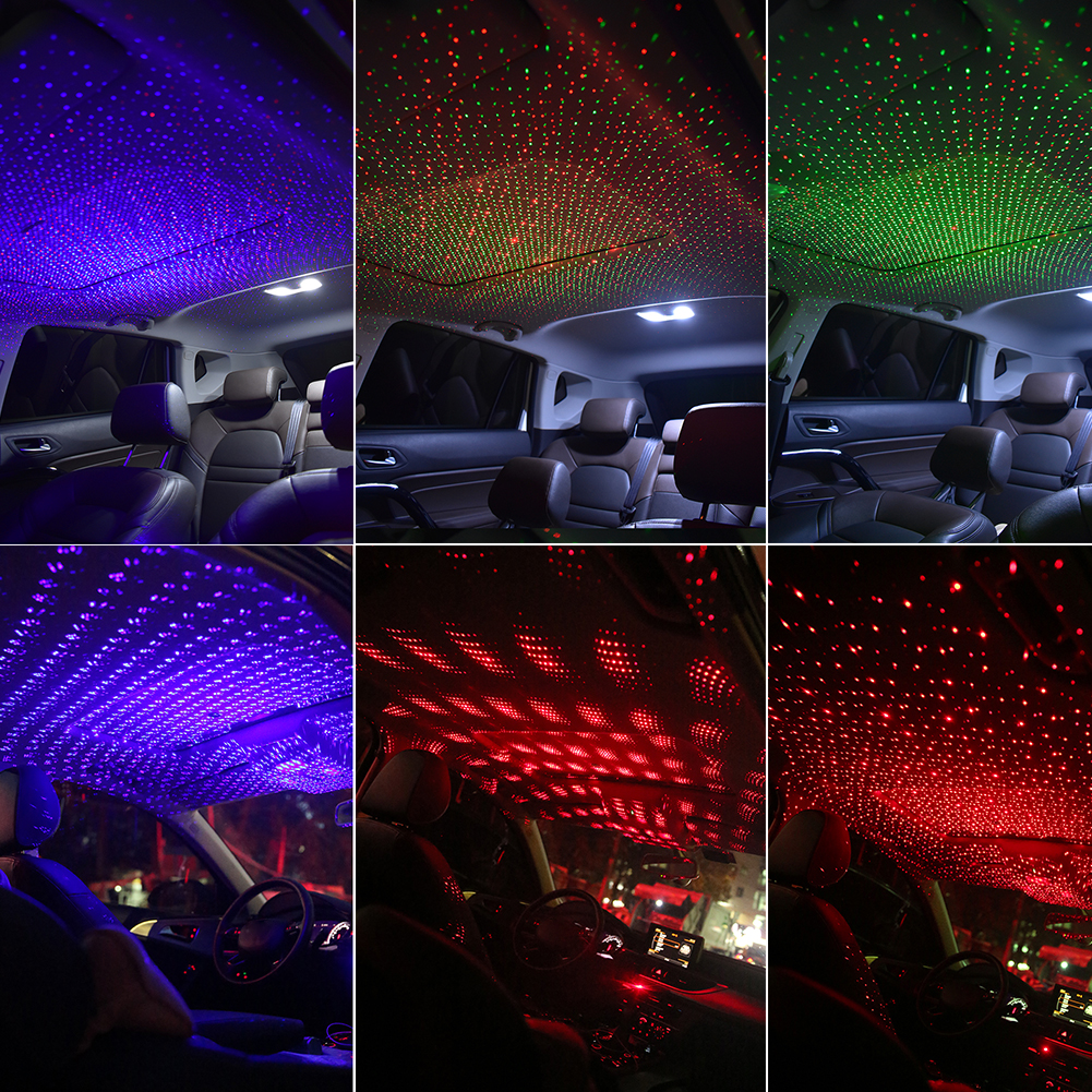 Romantico soffitto portatile LED casa proiettore stella luce tetto auto