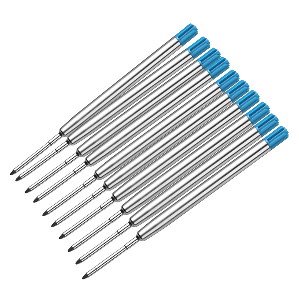 Smooth Metal Replaceable Universal Home Ballpoint Pen Refill Oily