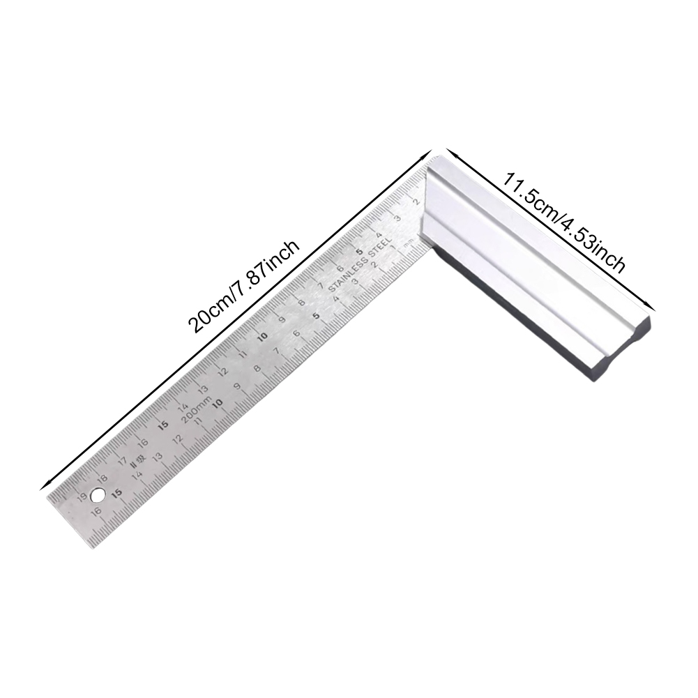 Graduated Woodworking Tool For Carpenter Measuring Quick Fixed Try ...