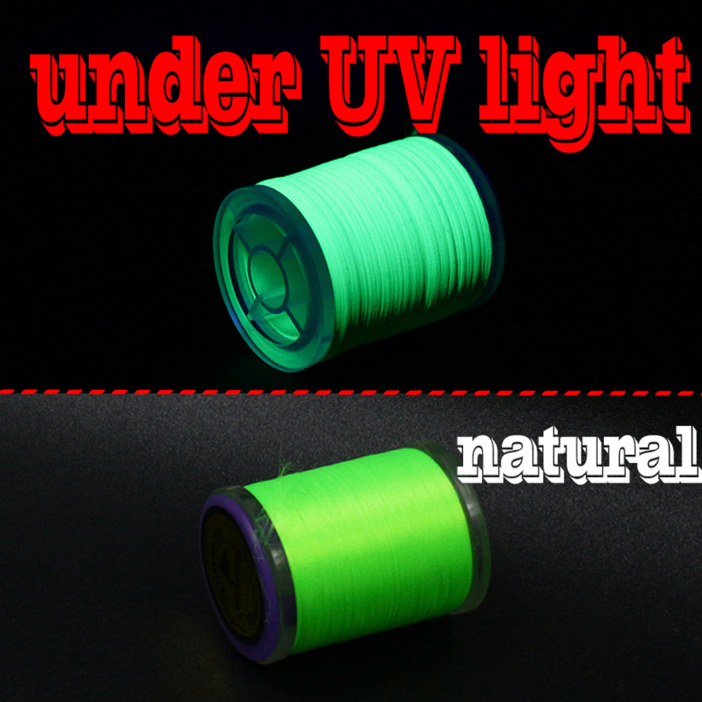 150yards Fishing Line Reflection Effect UV Fluorescent Color Fly Tying ...
