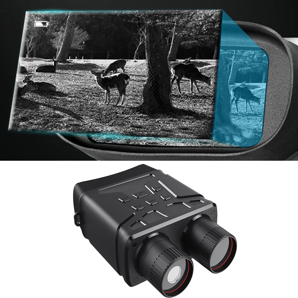 Videocassetta dispositivo visione notturna 300M binocolo schermo LCD a infrarossi 1080P Full HD