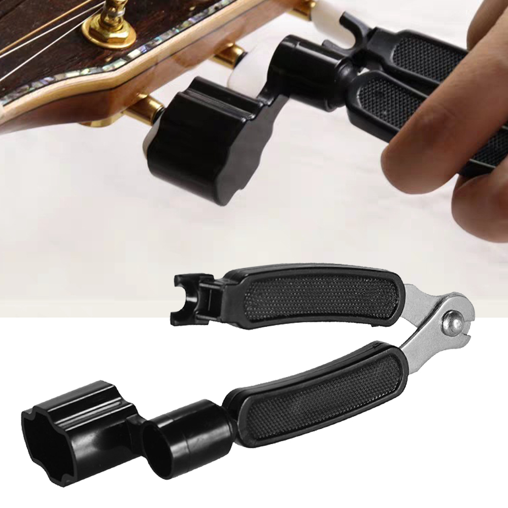 Mandolin Multifunctional Pin Puller Home Guitar String Winder Cutter ...