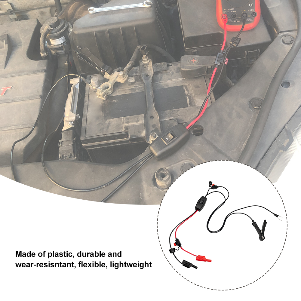 Accessori fusibili lama auto portatili durevoli per tester scarico parassiti batteria#