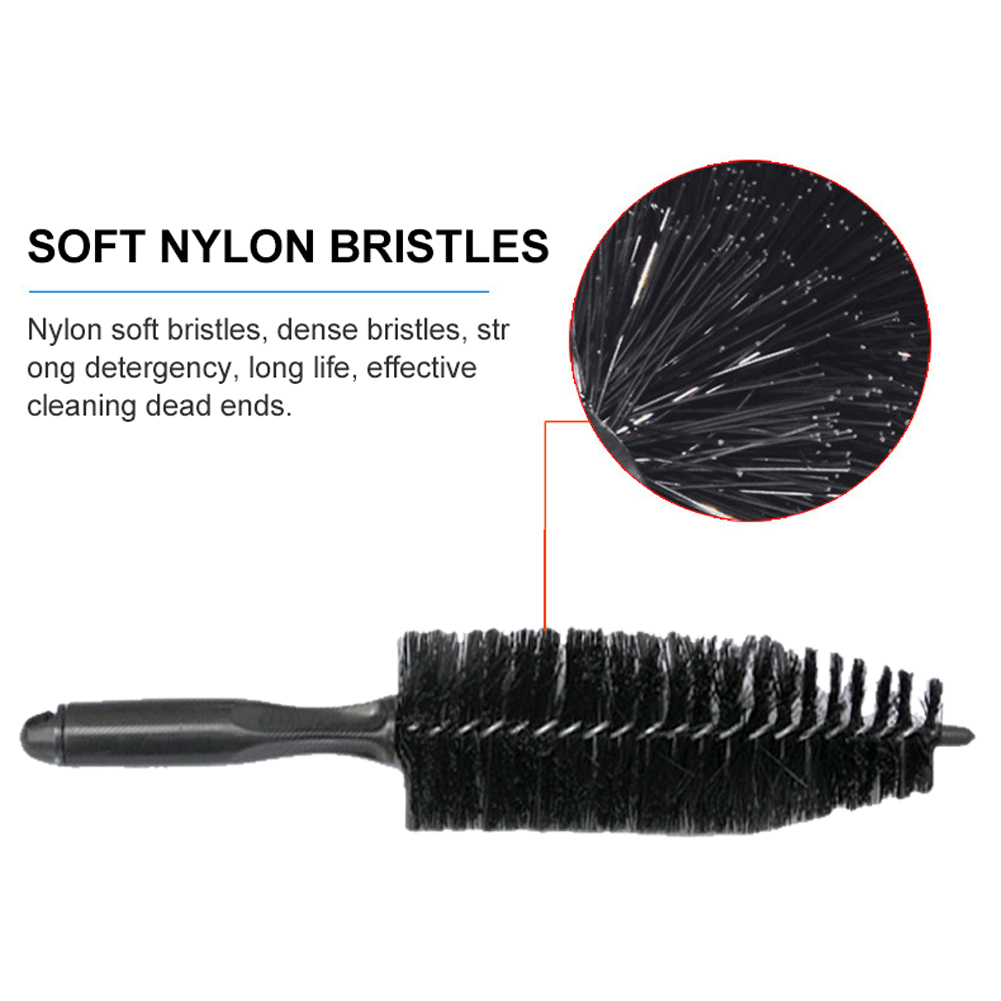 Mozzo Dettagli Accessori Veicolo Auto Lavaggio Ruota Spazzola Cerchio Strumento Pulizia Auto