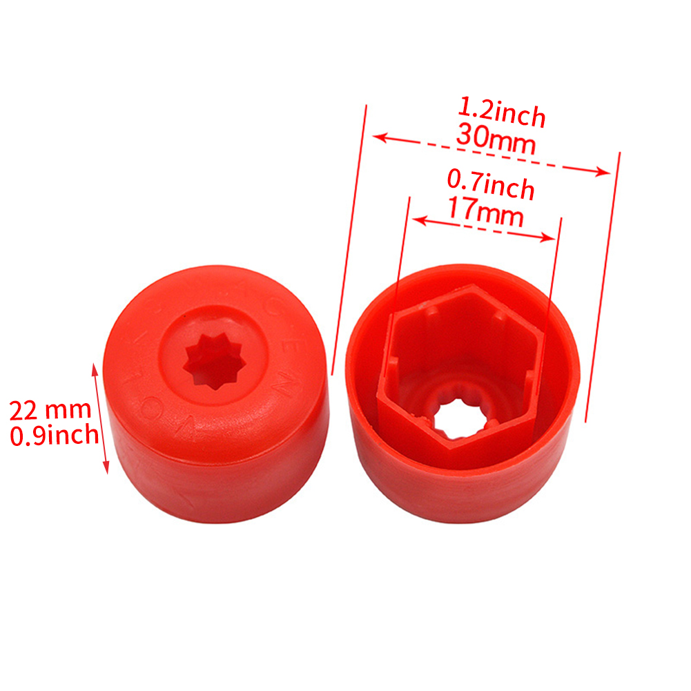 Decorazione universale dado ruota tappo vite strumento rimozione pneumatici copertura ornamentale