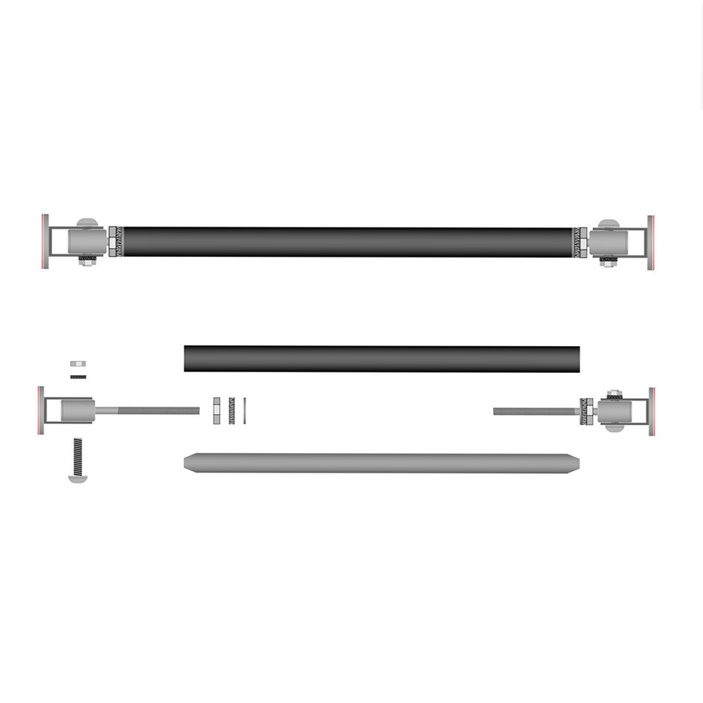 1 paio/confezione paraurti auto asta supporto diffusore corse strut regolabile