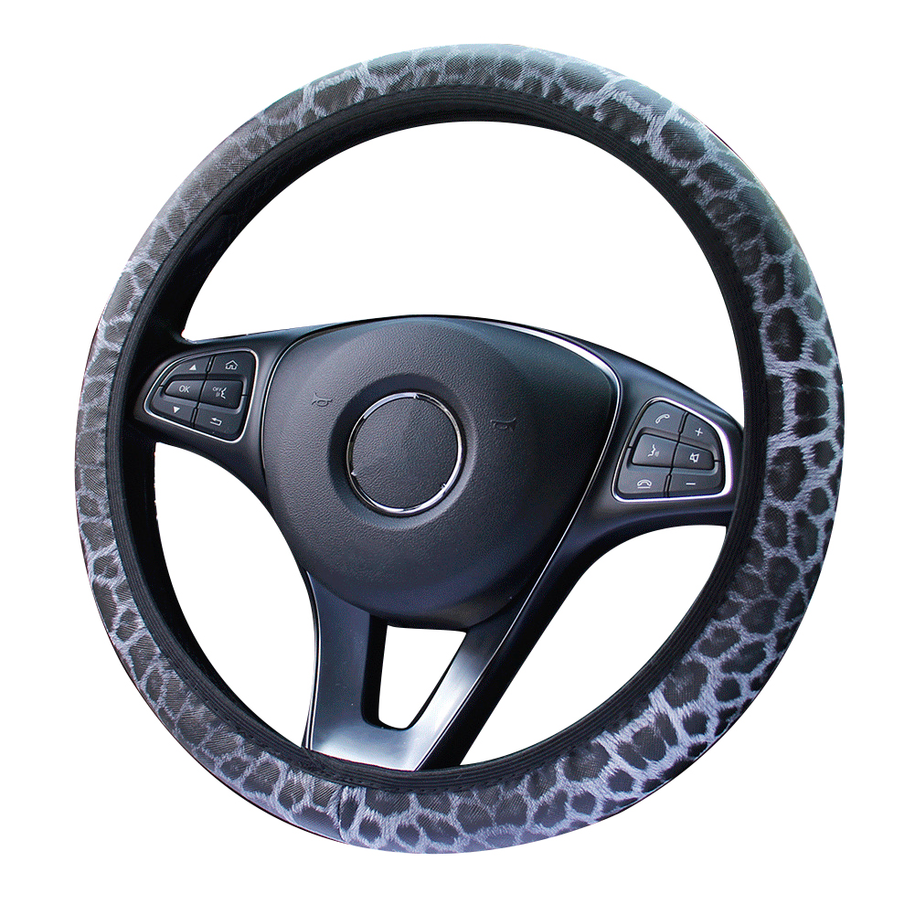 Coprivola volante elastico decorazione interni camion SUV PU stampa leopardata
